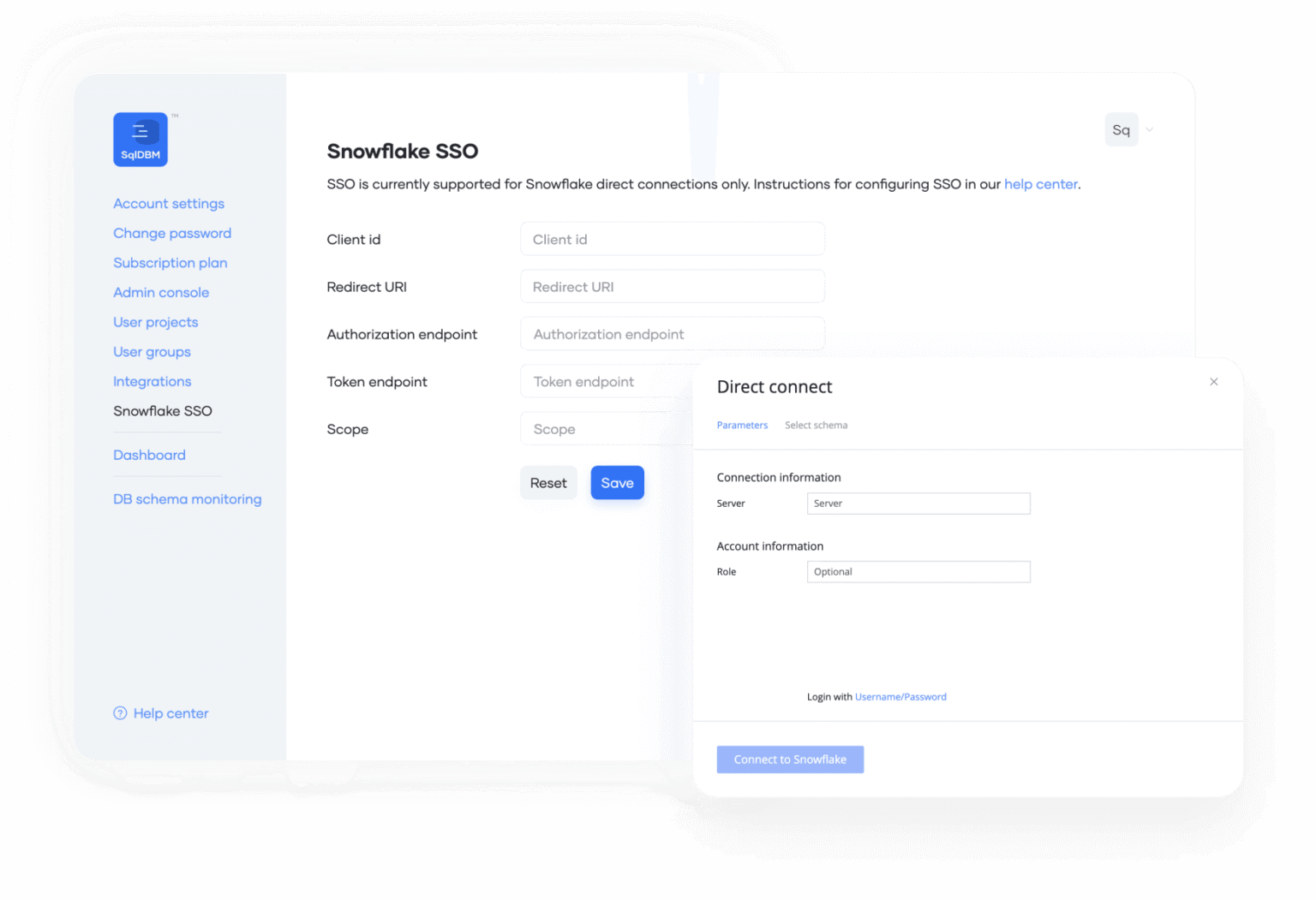 SqlDBM+Snowflake - SqlDBM - Cloud Data Modeling Workspace